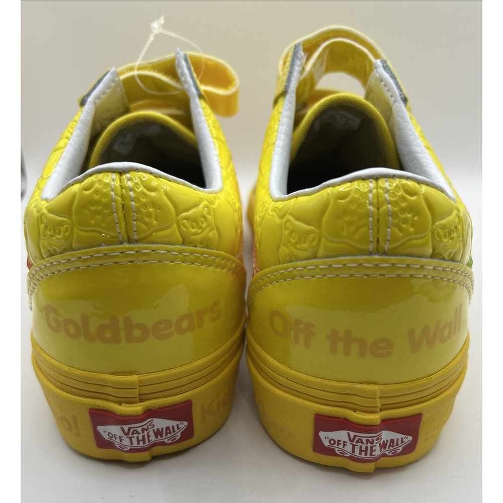New Vans X Haribo Old Skool V Checker Yellow Sneakers… - Gem